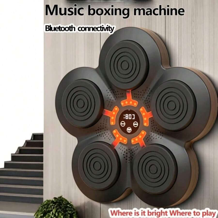 Smart Musical Boxing Machine, Wall Mounted Musical Boxing Training Kit ...