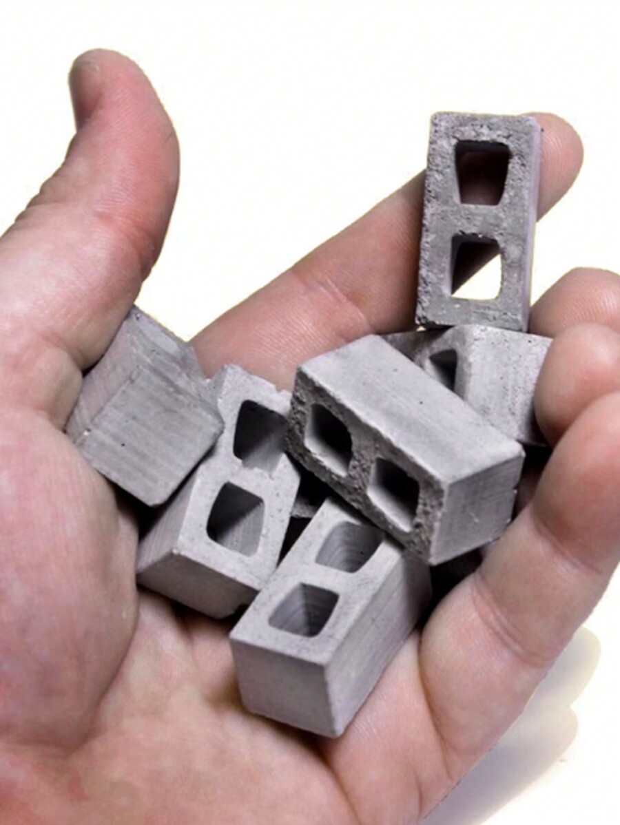 Handmade DIY Sand Table Simulation Building Mini House Miniature Brick ...