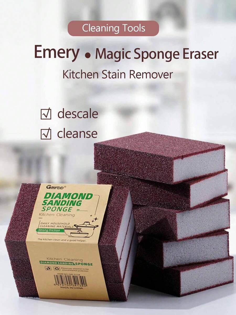 2pcs,Adamantium Sponge Eraser, Black Scale Magic Tool To Wash The ...