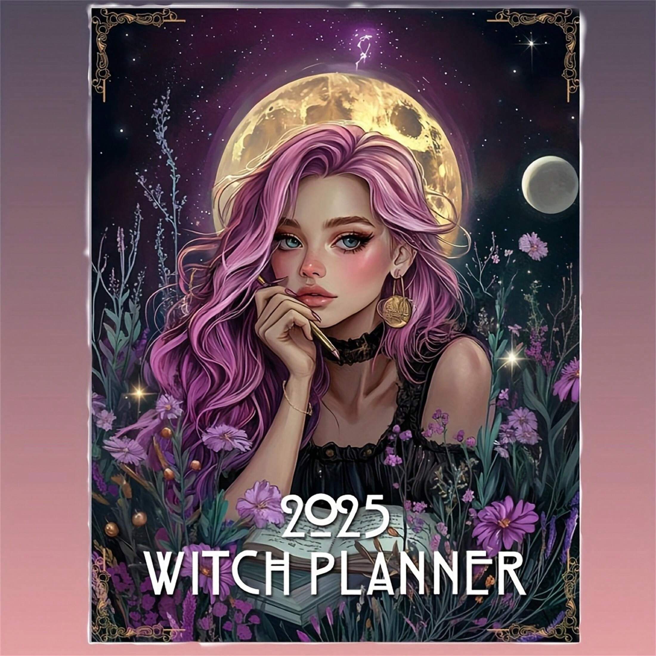 2025 Witch Planner - Monthly, Weekly, And Daily Organizer For Magical ...