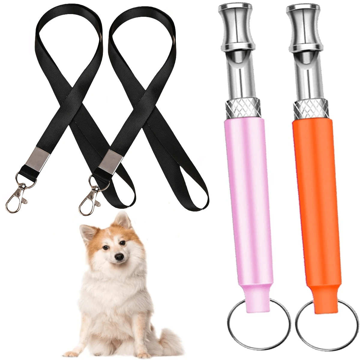 1 Pack Ultrasonic Silent Dog Whistle To Stop Barking Dog High Frequency ...