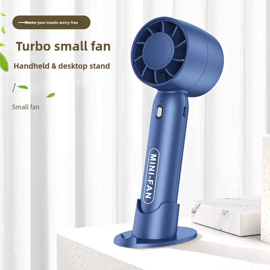 New Handheld Desktop Stand, Turbo Fan, Mini Portable USB Charging Fan ...