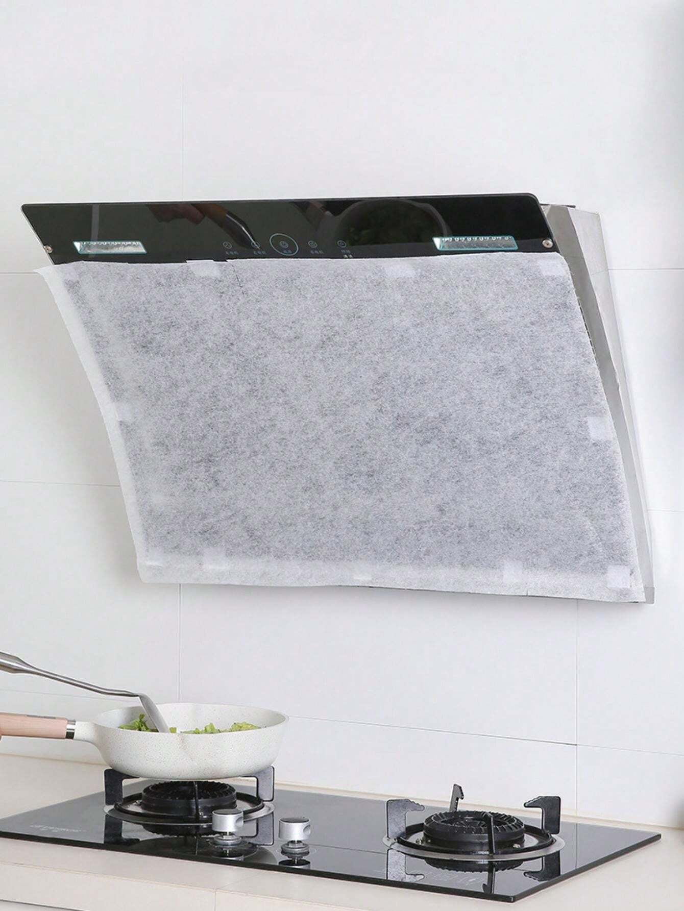 Disposable Oil Absorbent Sheets For Range Hood, Thickened Segmented ...