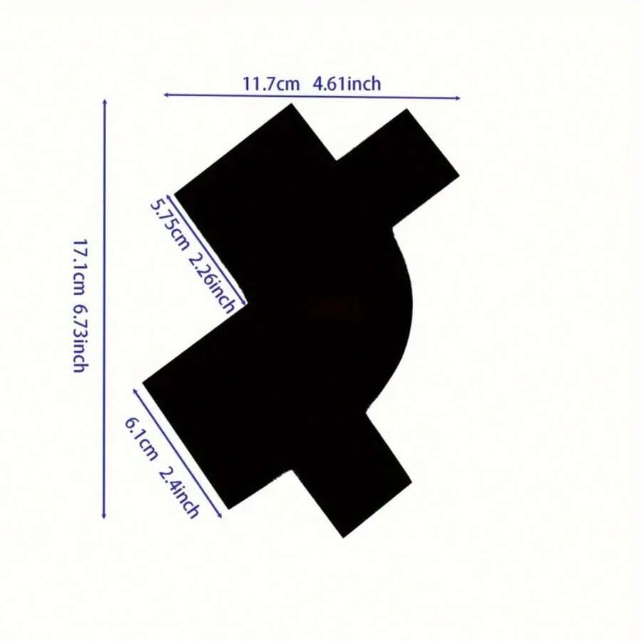 Hairline Enhancement Card Beard Line Up Shaping Tool Lineup Guide ...