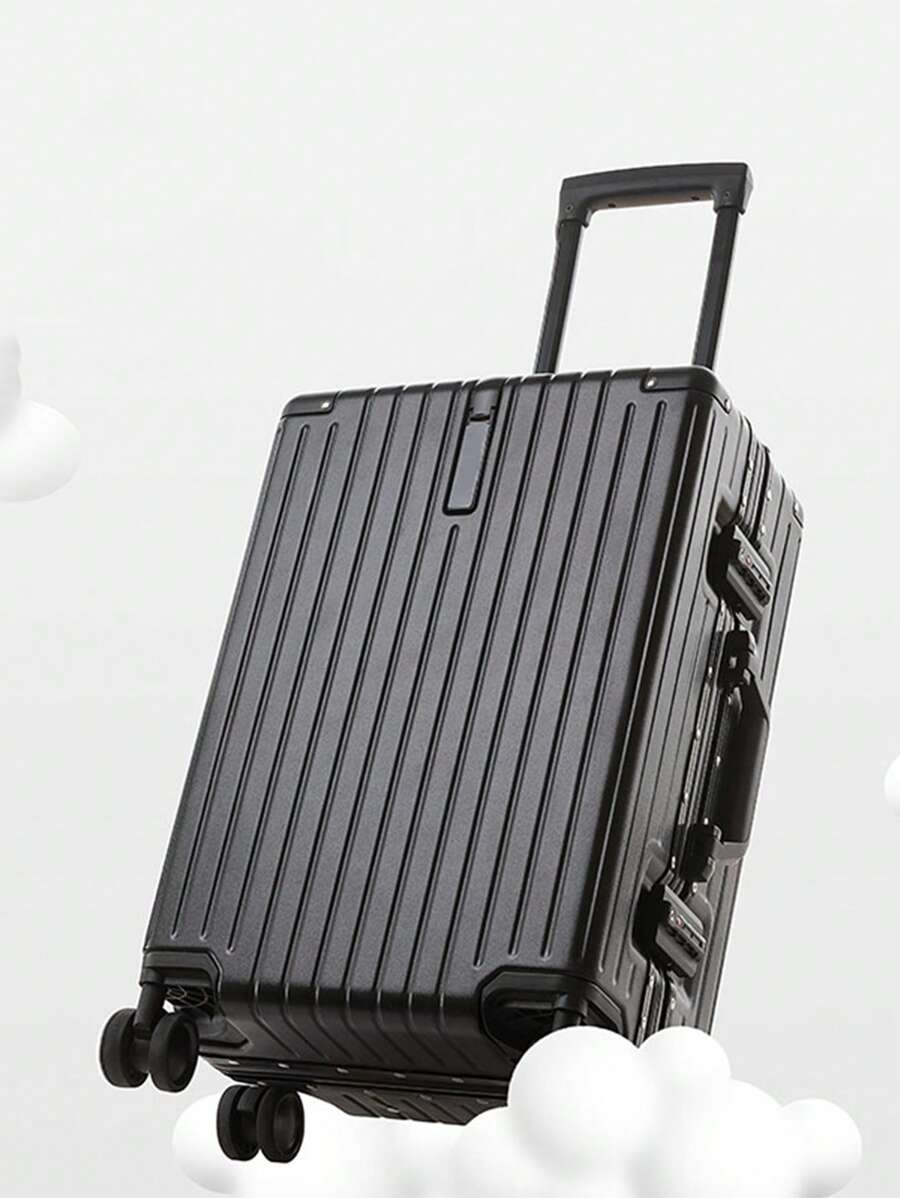 Aluminum Frame Luggage, White, Black, Pink Travel Suitcase, TSA ...