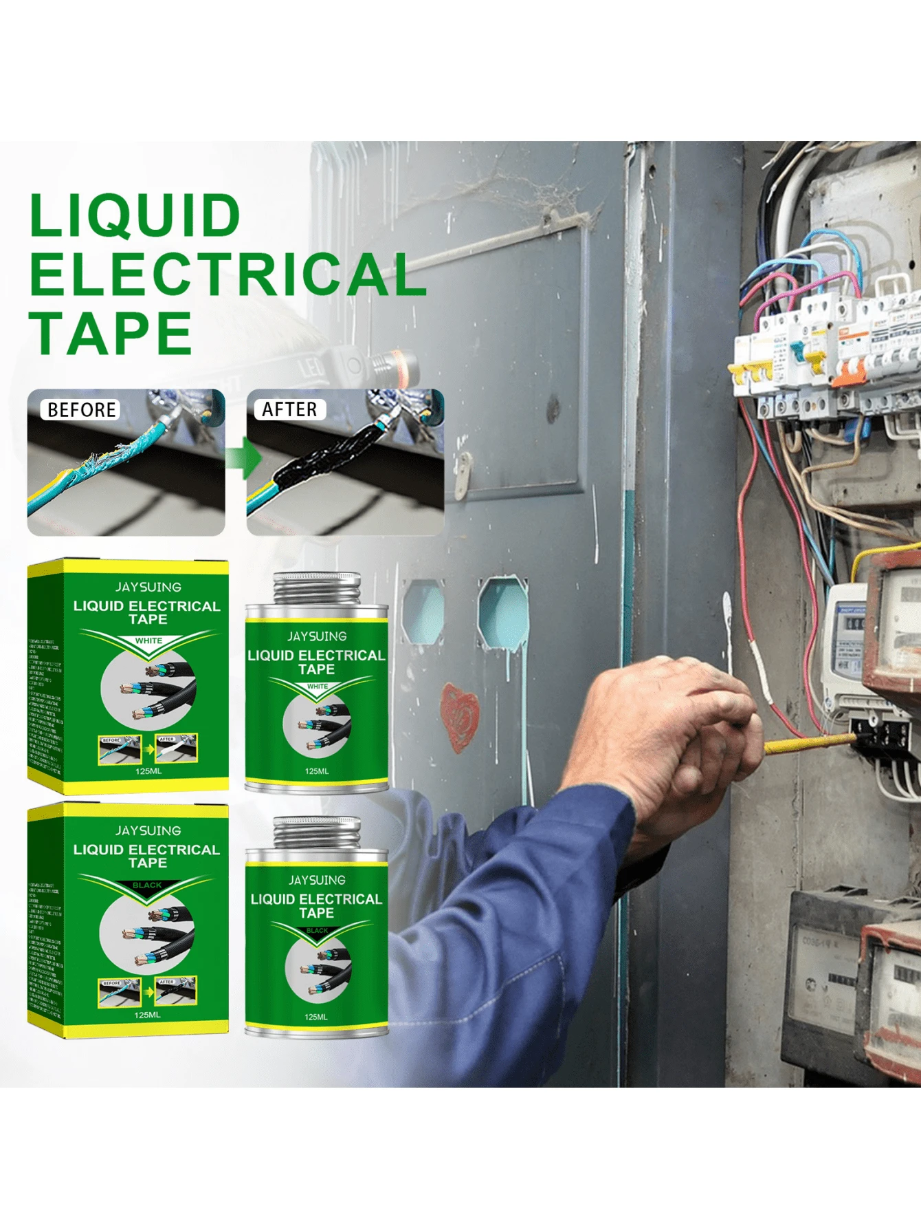 Insulating Tape - Waterproof, Heat-Resistant Electrical Connector ...