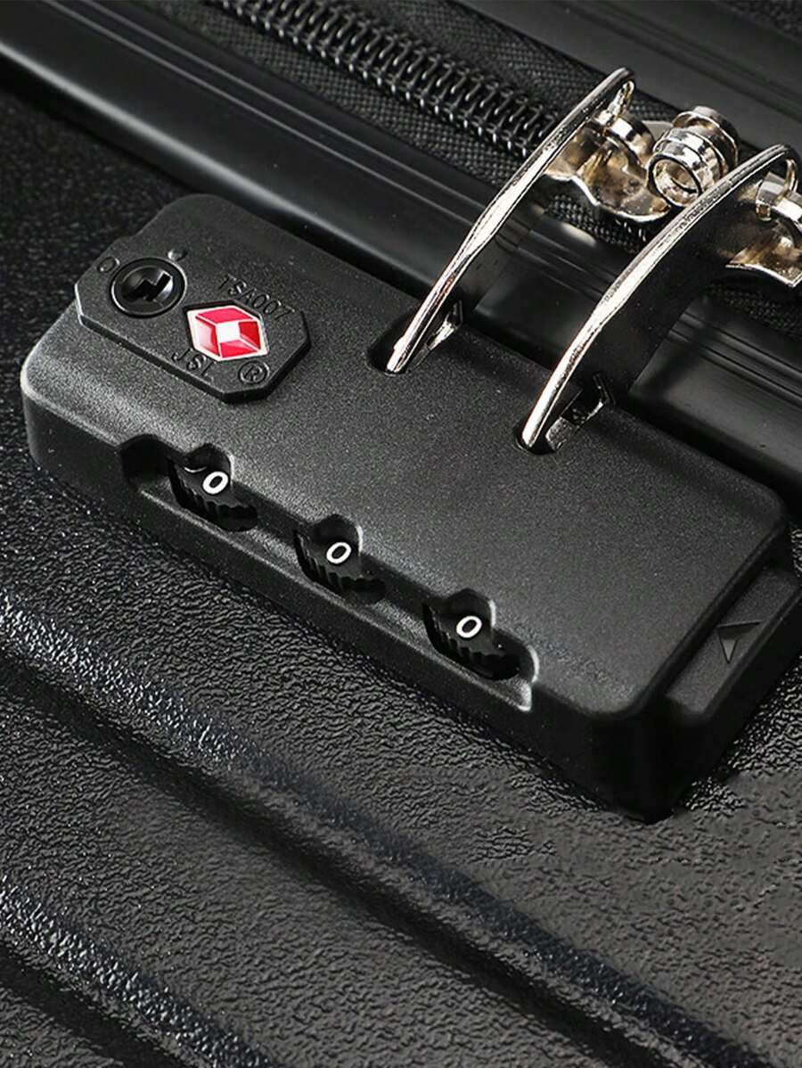 TSA Password Lock With Striped Zipper Luggage, Lightweight Boarding ...