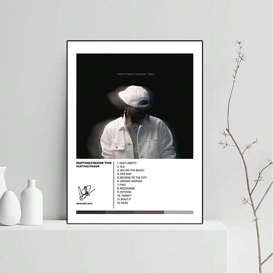 1pc Music Canvas Wall Art Poster, Bedroom Living Room Corridor Album ...