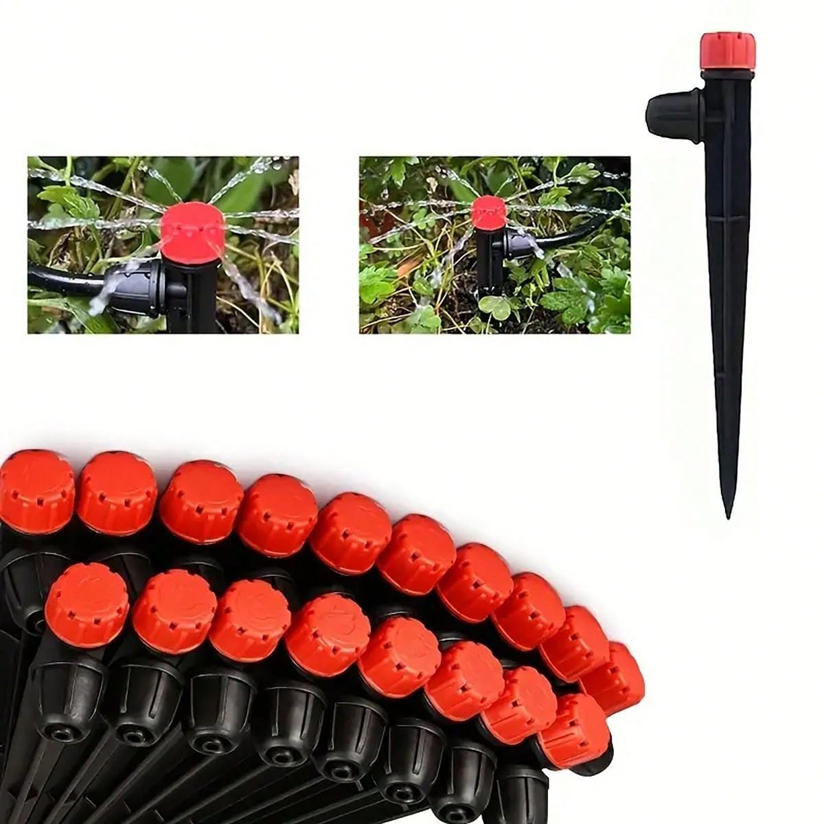 360 Degree Adjustable Irrigation Nozzle, Grounded Plug-In Adjustable ...