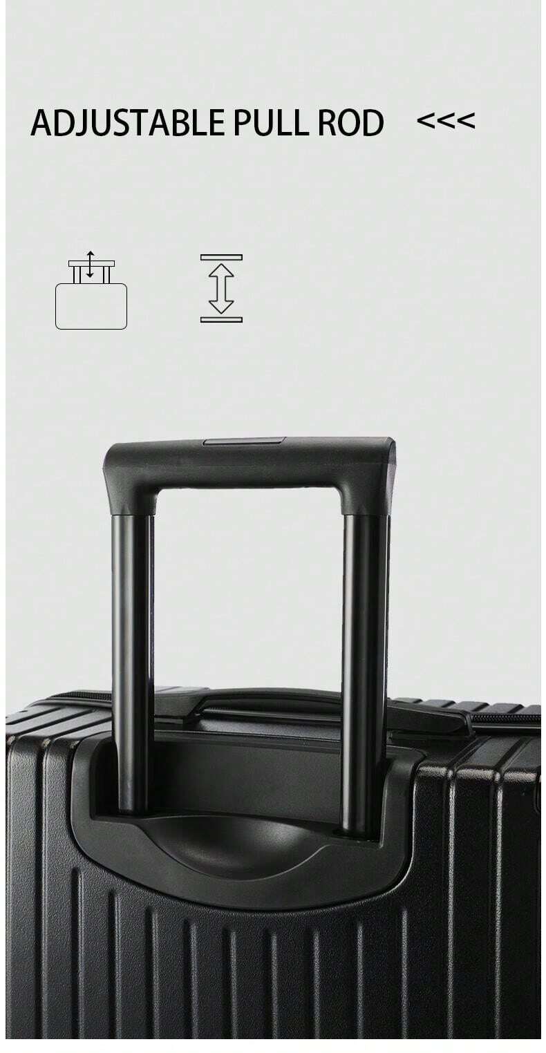 TSA Password Lock With Striped Zipper Luggage, Lightweight Boarding ...