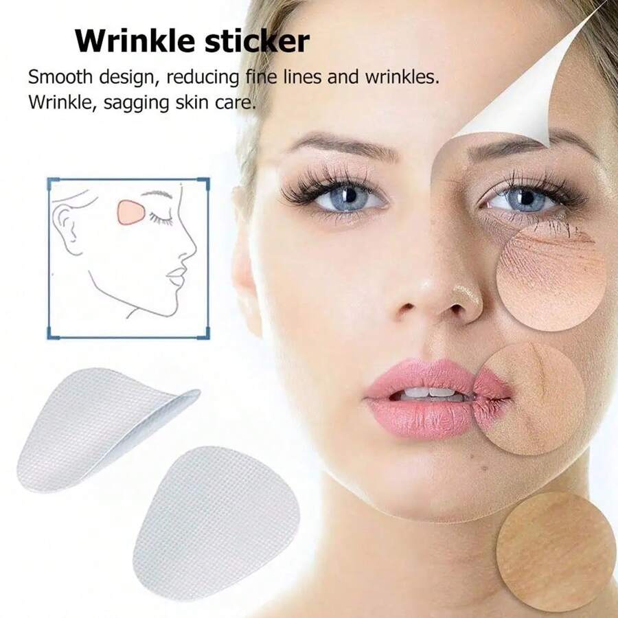 27 Stücke dünne Gesichtsaufkleber zum Glätten von Mimikfalten, Linien ...