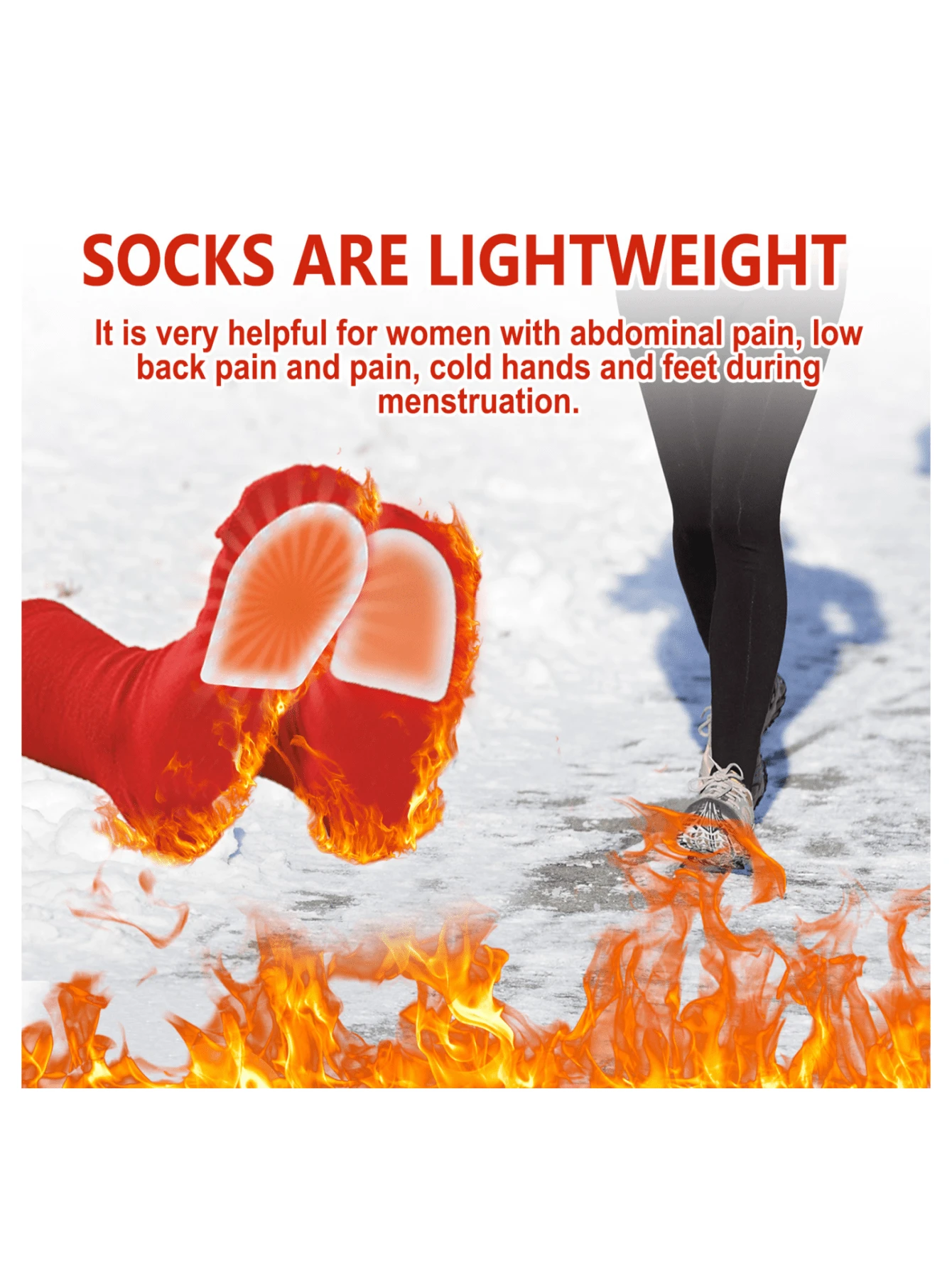 Self-Heating Foot Warmer Patch, Portable And Compact, Foot Bottom ...