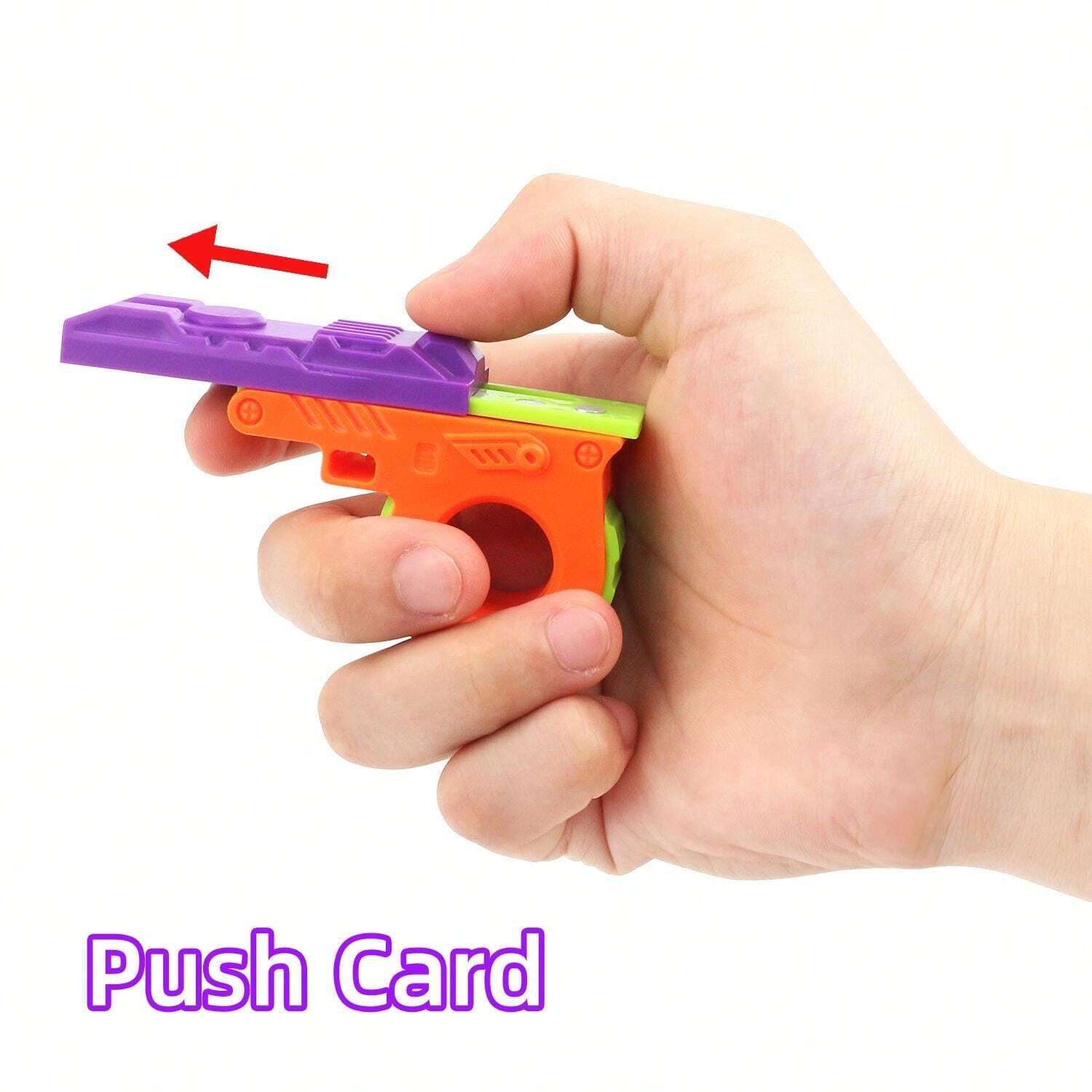 3D Carrot Shaped M1911 Revolver Whistle Clickable Spinning EDC Pressure ...