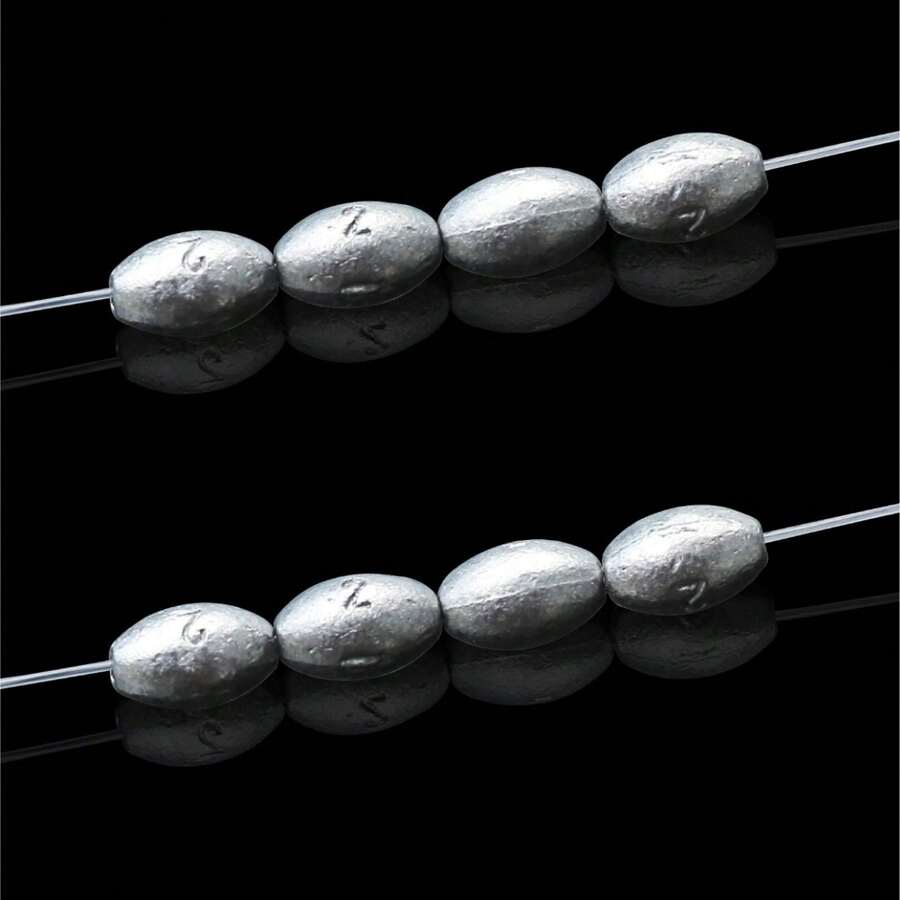 20/40/60 pièces Plombs en forme d'olive de 2g, compatible avec des ...