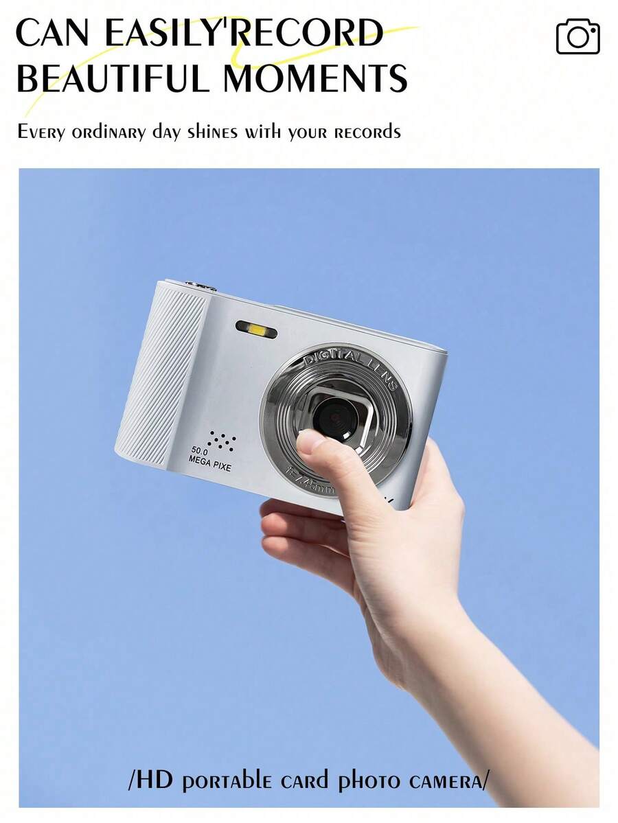 4K Digital Camera With High Pixel, High Definition, Selfie Capable, And ...