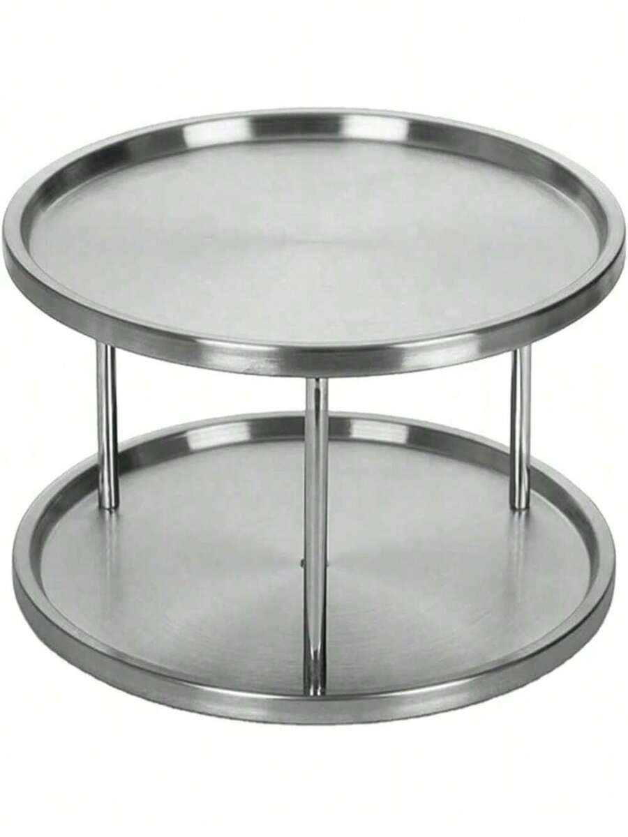 360 Degree Rotating Stainless Steel Lazy Turntable Revolving Swivel ...