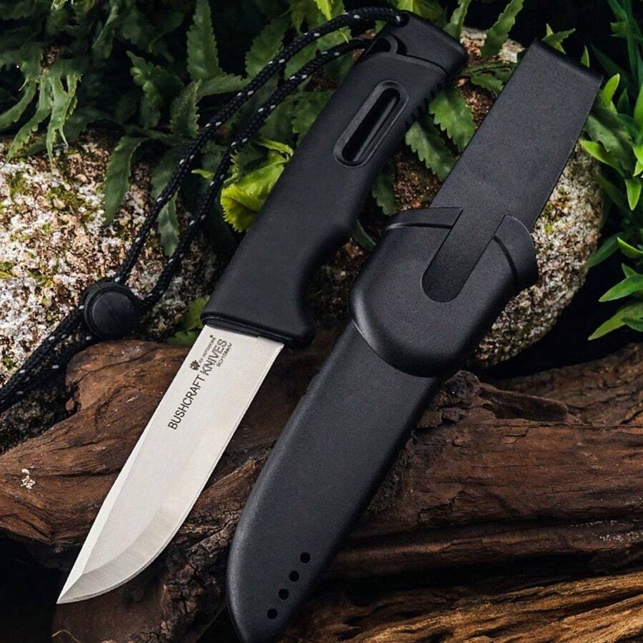 Survival Master Outdoor Multi-Function Straight Machete Knife, Forest ...
