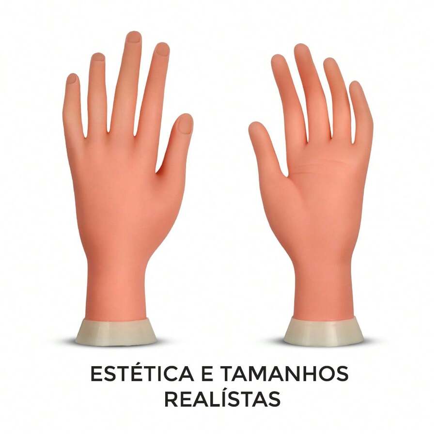 Mão Para Treino De Manicure Premier Soft Hand Silicone | SHEIN Brasil