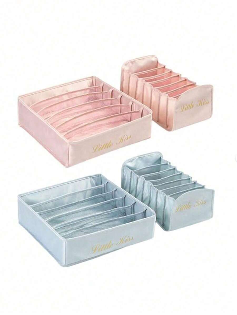 Socks Organizer Multi Compartments Large Capacity Fabric Foldable ...