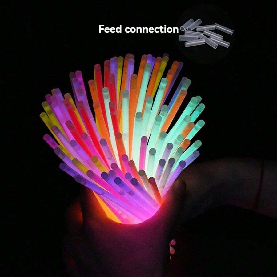 50pcs Outdoor Emergency Bright Glow Safety Warning Lightsticks, No ...