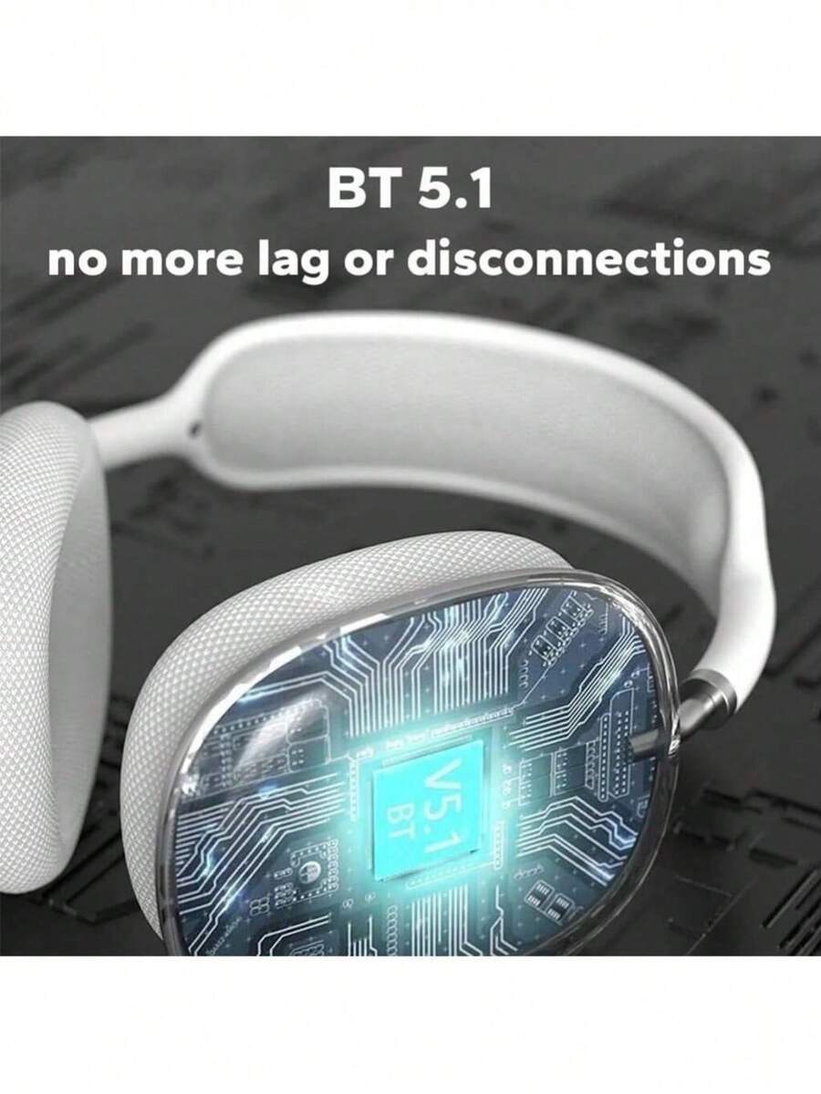 New Max P9 Pro Wireless Bluetooth Headphones HiFi Stereo Noise Cancelling Waterproof Mic Pods ...