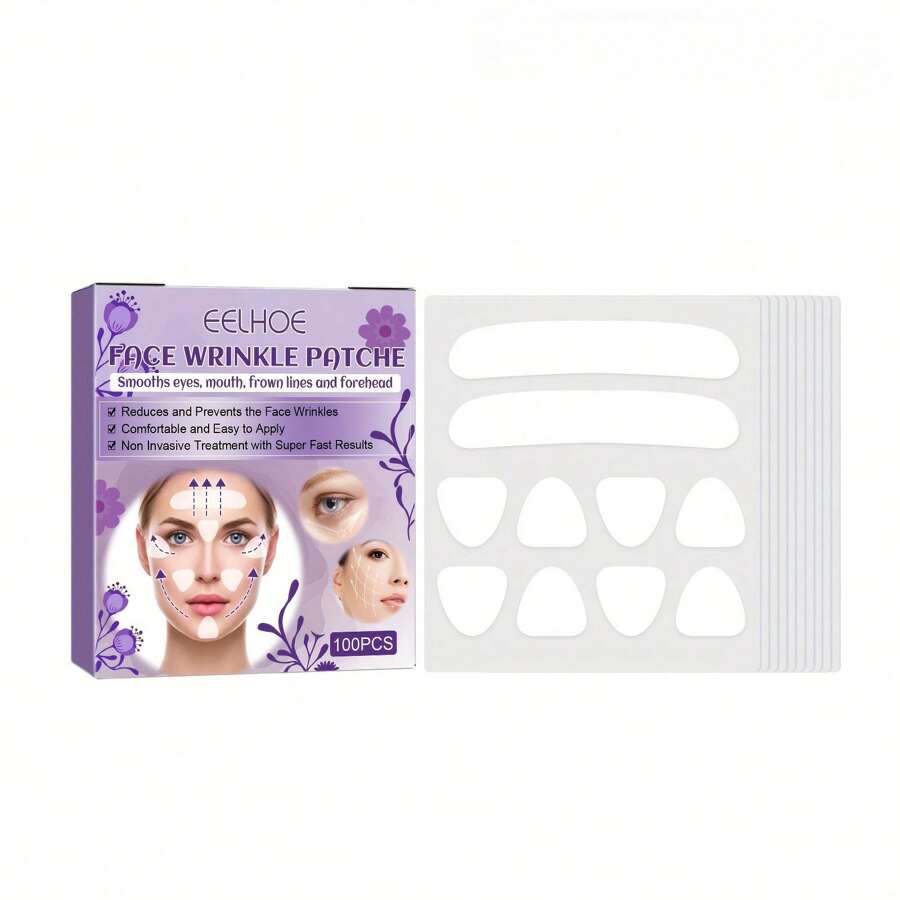 100pcs Instant Facial Lifting Patches For Wrinkle-Free Skin - Smooth ...