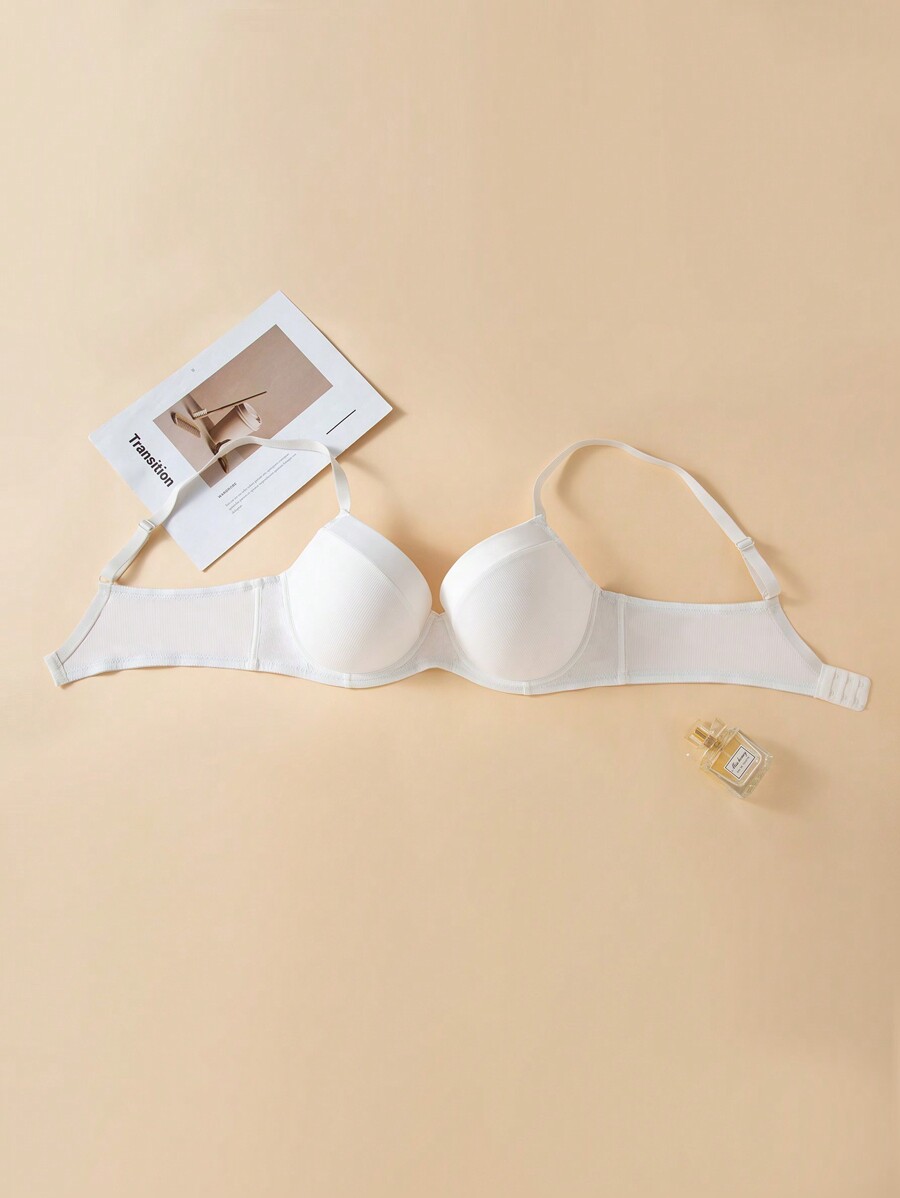 Women Plus Size Underwire Bra Padded Push Up Curve Bra | SHEIN EUR