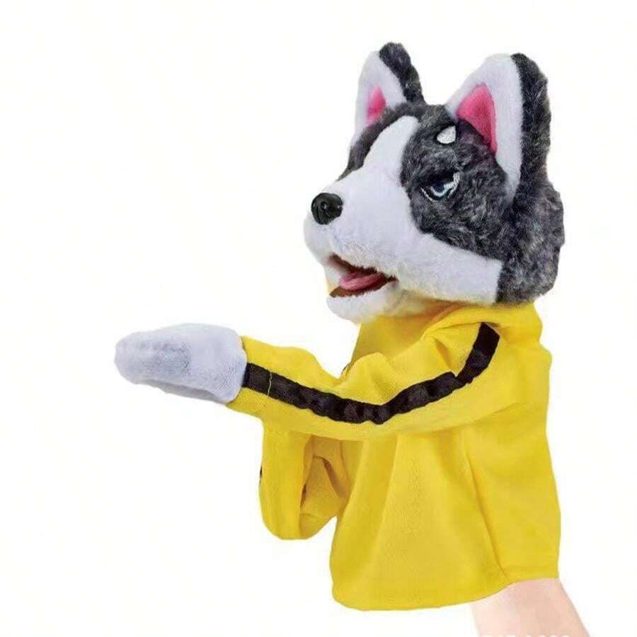 Husky Puppet, Interactive Hand Puppet For Two People | SHEIN