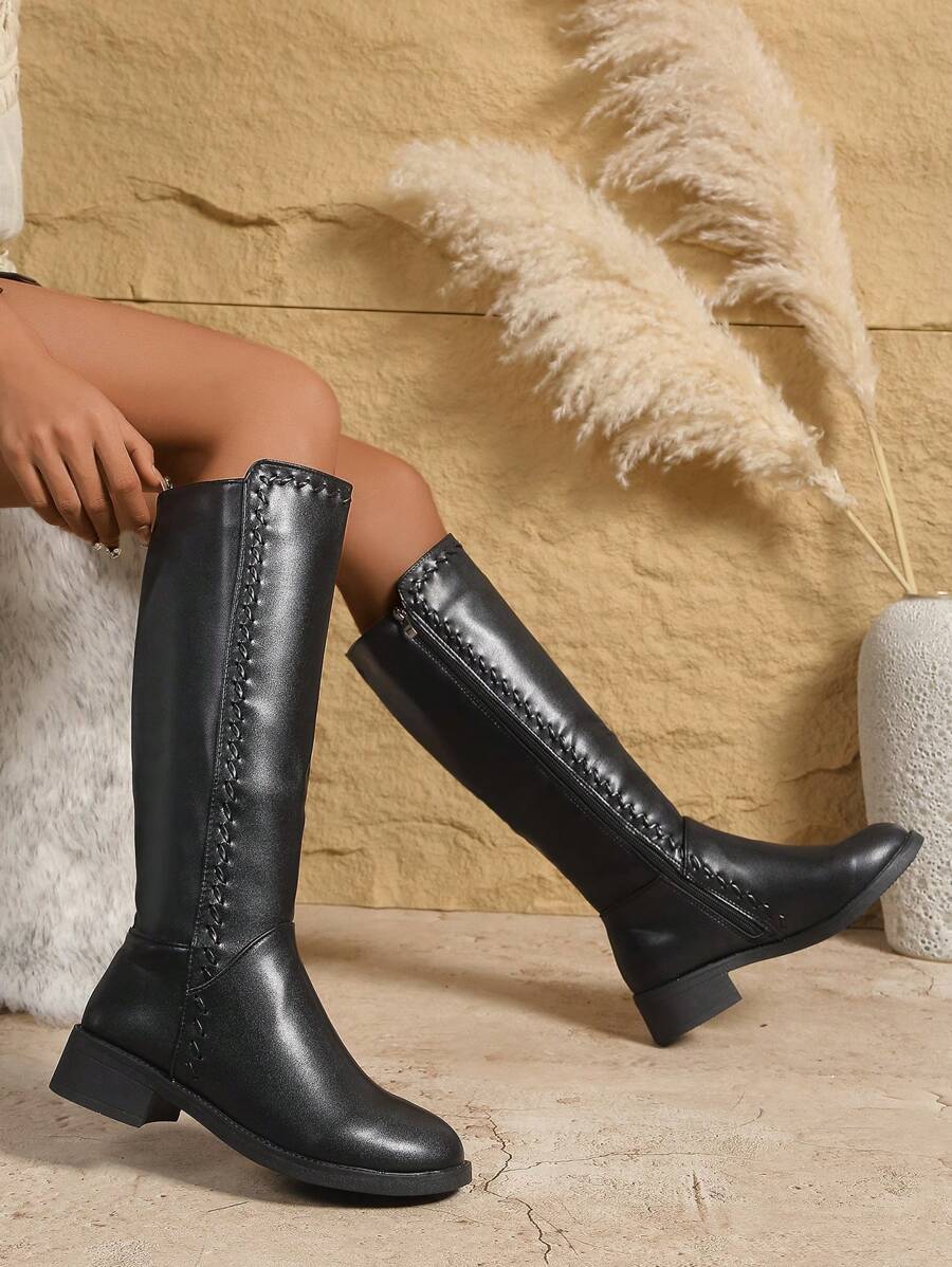Botas Over-The-Knee Femininas 2024 Outono Inverno Novo Modelo de ...