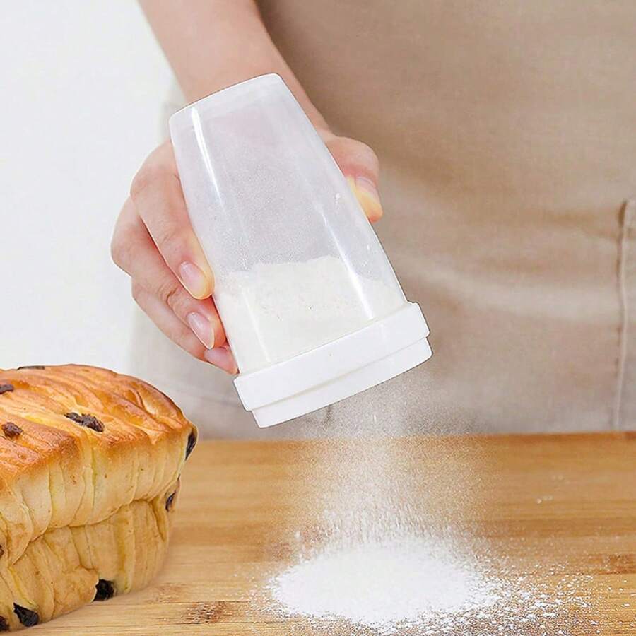 Innovative Flour Sprinkler Portable Flours Container Cocoas Powder ...