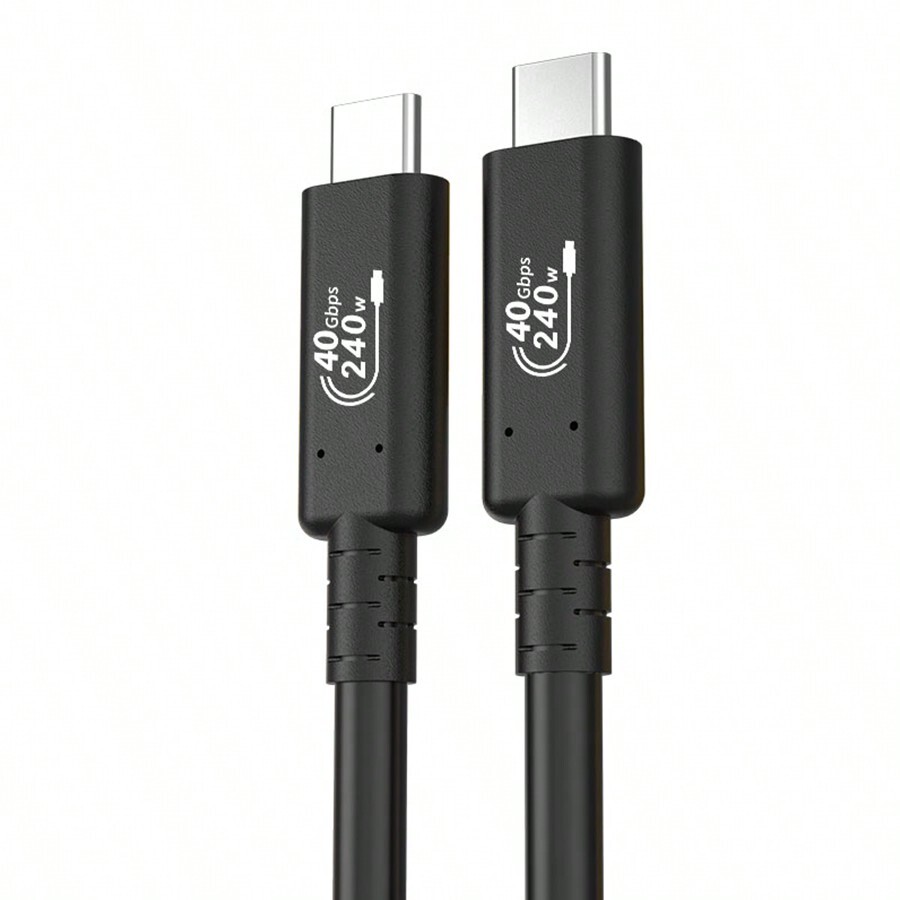 Micflip 240W Type-C Cable USB4.0 Charging Cable 40Gbps 8K Display Connect Cable | SHEIN UK