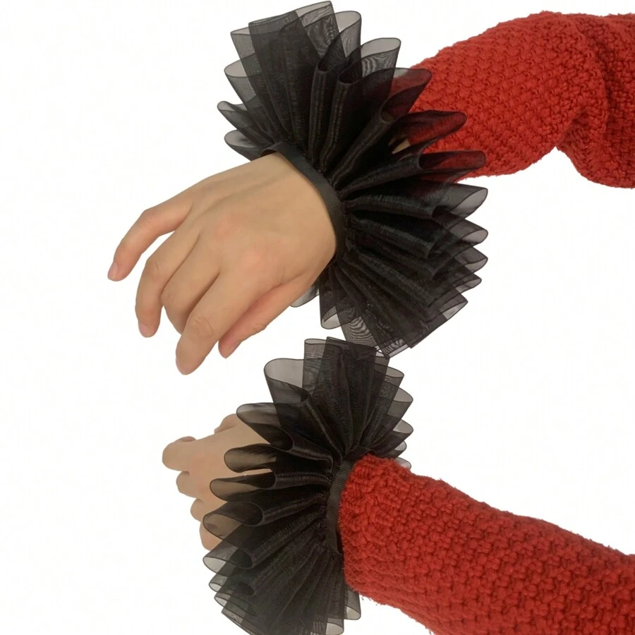 Ruched Victorian Puff Sleeve, Lace Collar, Renaissance Era Aristocrat ...