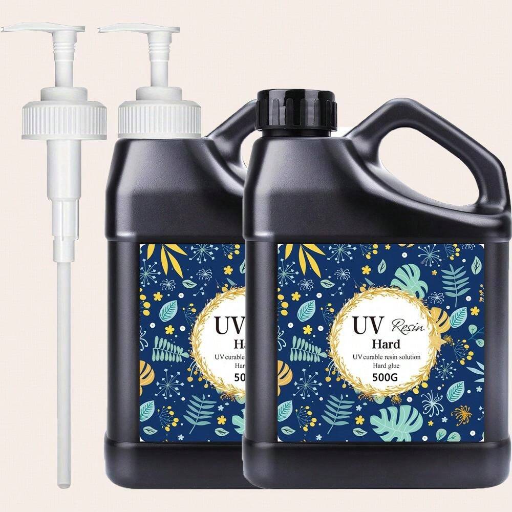 Kit Resina Epossidica per Arte 1000/500/100g, Resina Trasparente Superiore Senza Bolle d'Aria ...