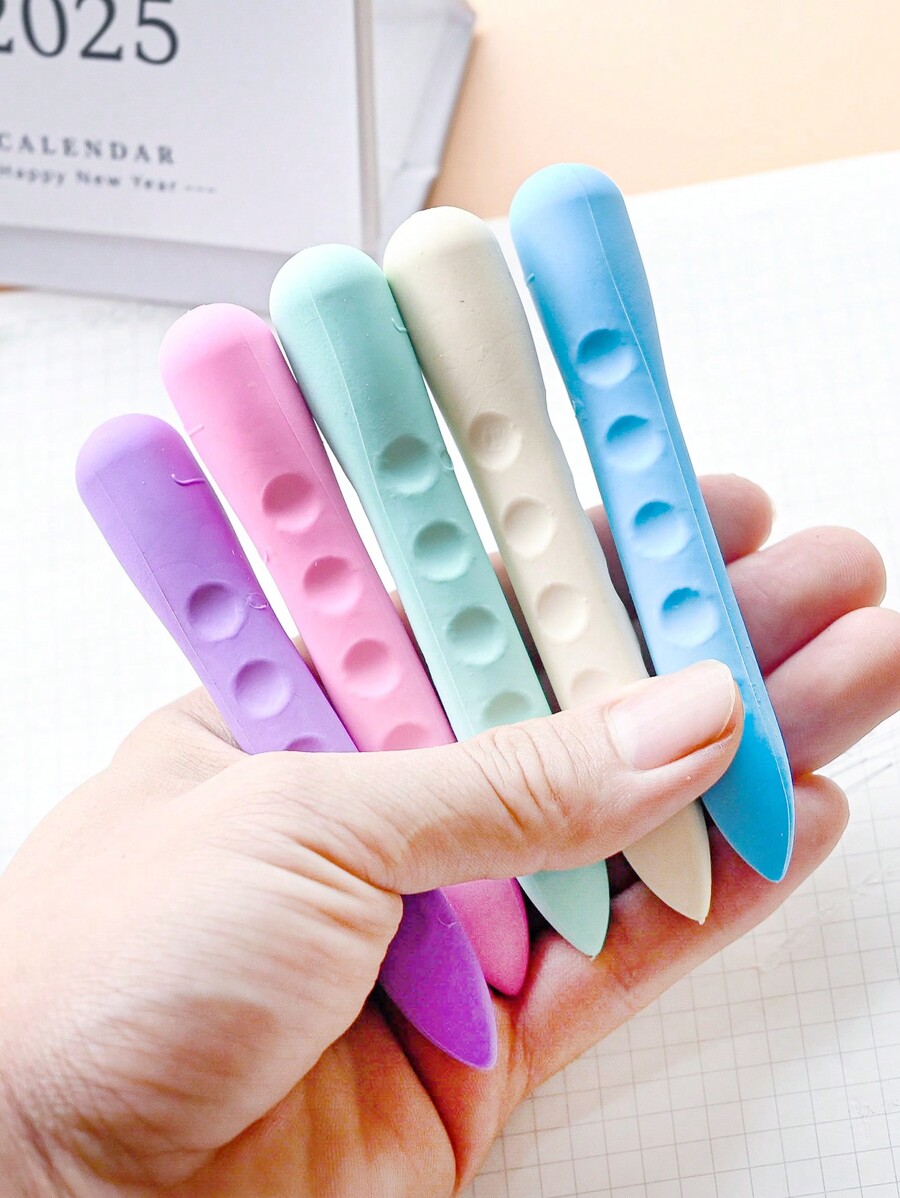 5 Rose 1 Package Of Eraser Supplies For Primary School Students Apply ...