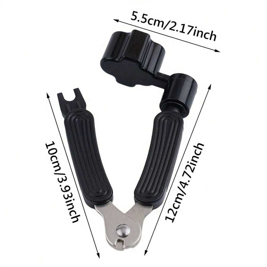 1pc Guitar String Winder 3 In 1 String Winder + String Cutter + String ...