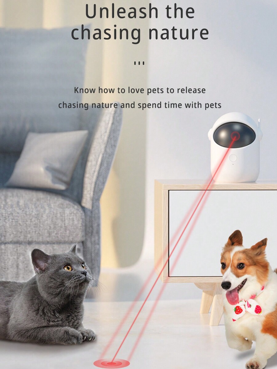 New USB Multifunctional Pet Cat Toy, Self-Entertainment Laser Pointer ... New USB Multifunctional Pet Cat Toy, Self-Entertainment Laser Pointer ...