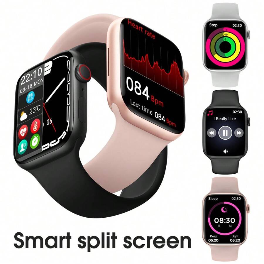 Microwear Smartwatch S10 para Celulares Android e iOS com Tela LTPO de 2,08", Rastreador de ...