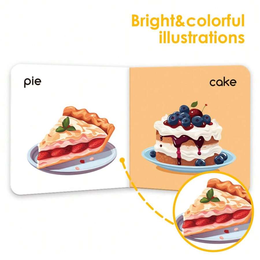 8 pièces/set Cartes d'apprentissage précoce de la langue anglaise pour ...