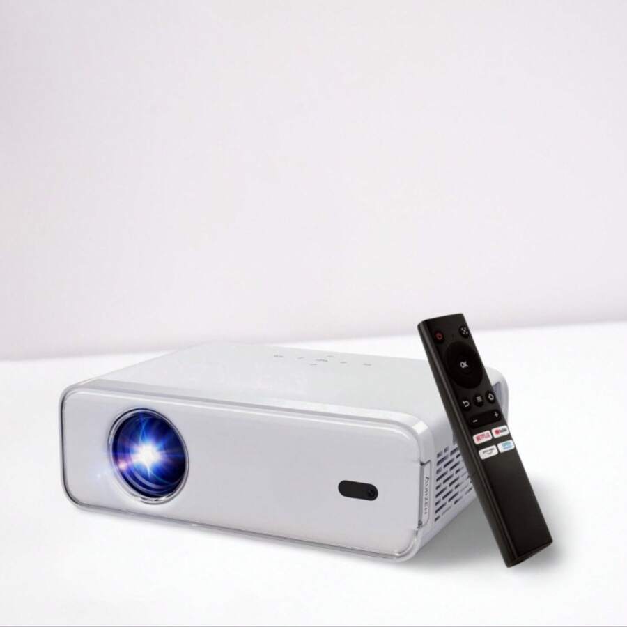 Smart Projector With WiFi Bluetooth, -Officially-Licensed, Auto Focus ...