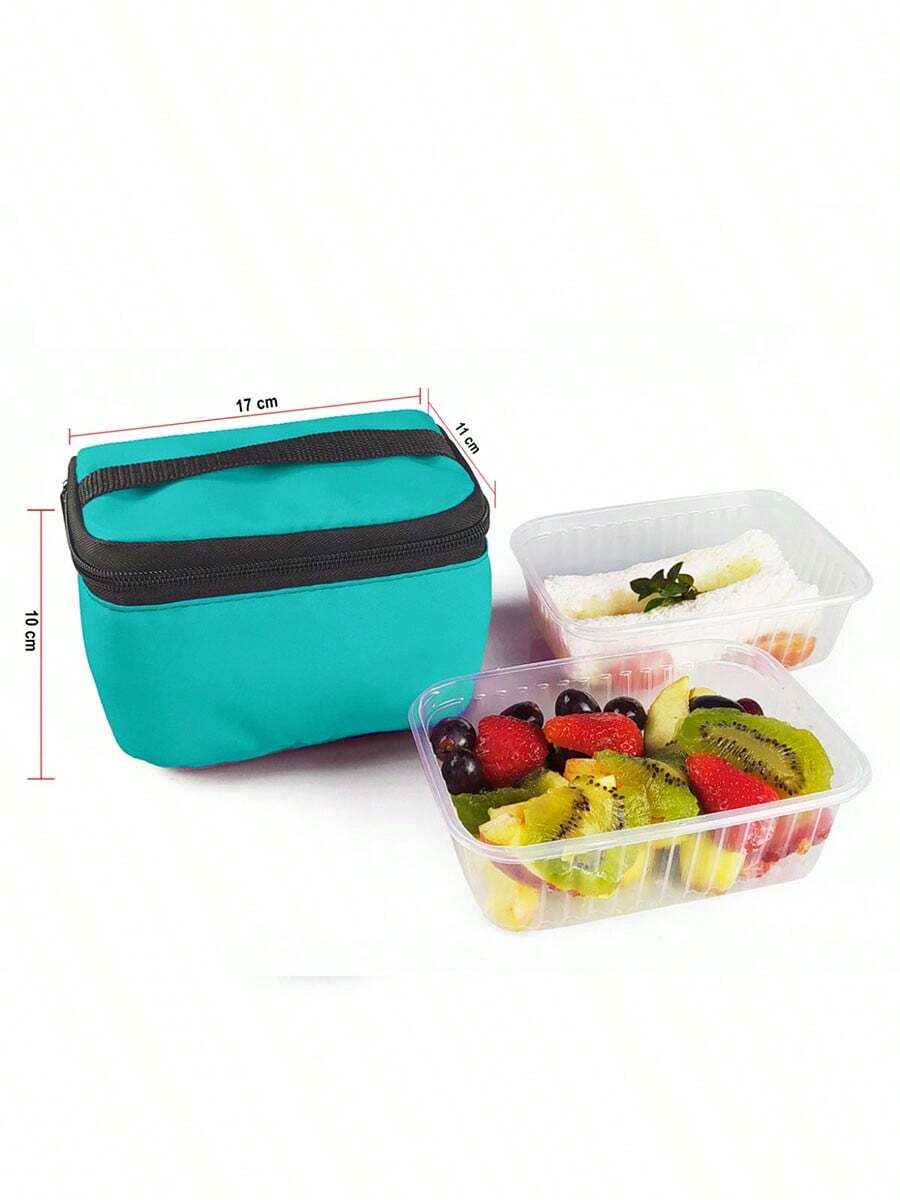 Mini Thermal Bag Fitness Lunch Box Holder In Nylon With Double Aluminum ...