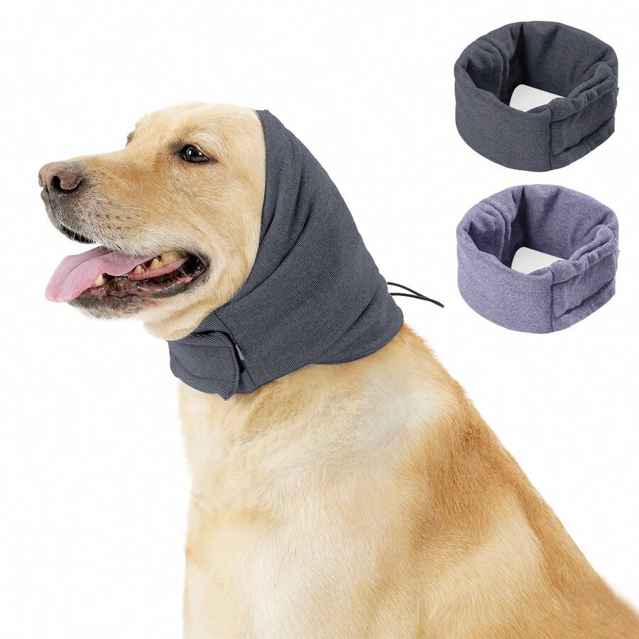 Quiet Ears For Dogs Calming Headband With Ear,Dog Ear Muffs Ear Covers ...