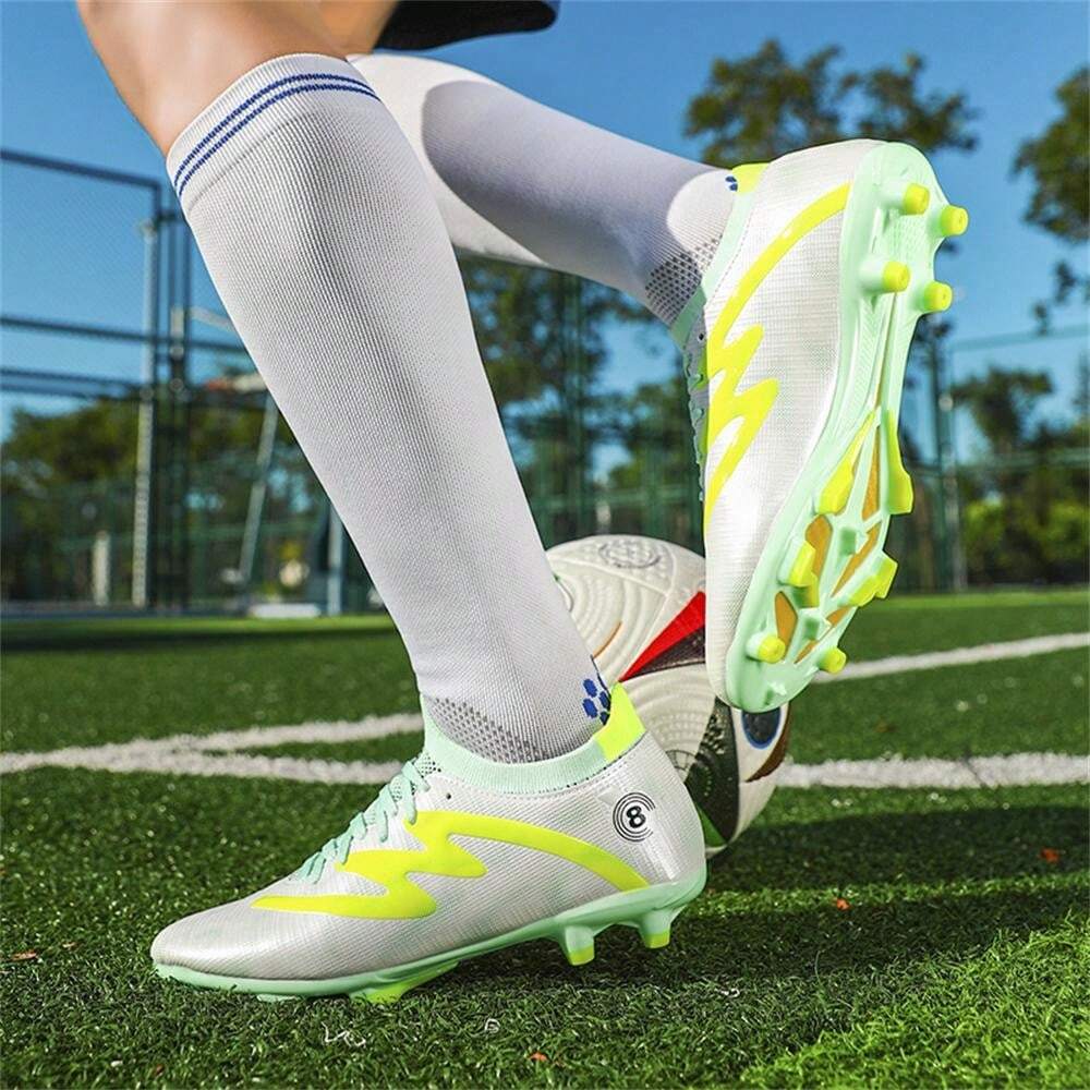 1 Pair High-Top Men's Football/Soccer Shoes, Sports Outdoor Sneakers ...