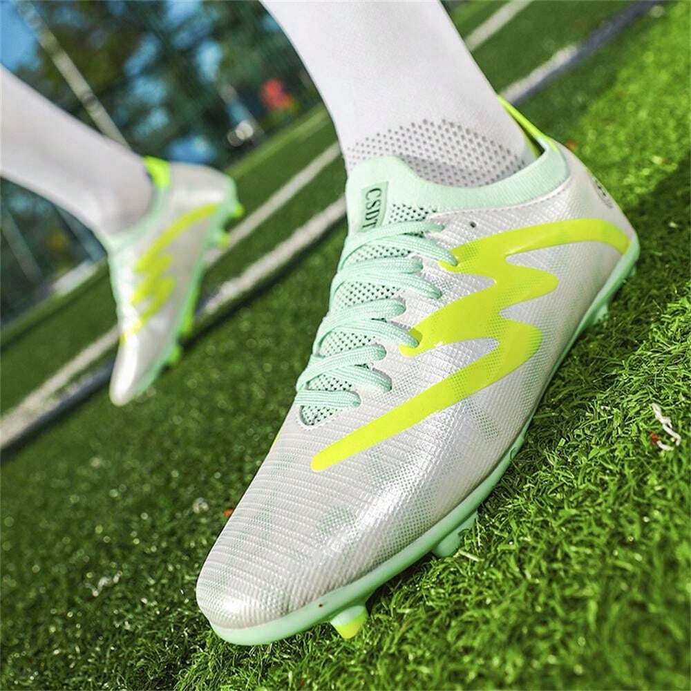 1 Pair High-Top Men's Football/Soccer Shoes, Sports Outdoor Sneakers ...
