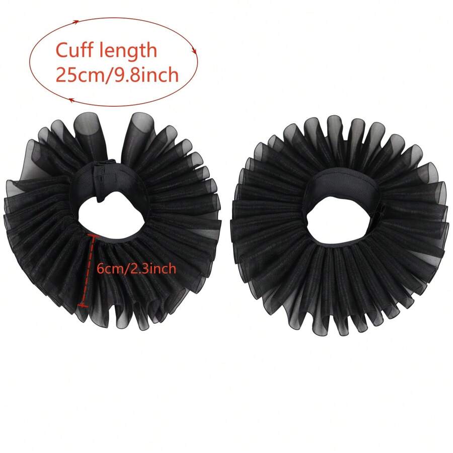 Ruched Victorian Puff Sleeve, Lace Collar, Renaissance Era Aristocrat ...