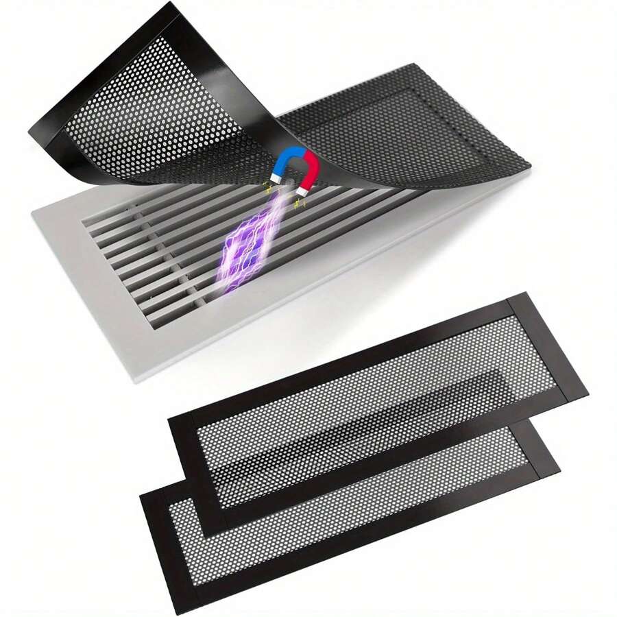 2pcs Magnetic Air Vent Filters Anti-Insect & Anti-Clogging Filters ...