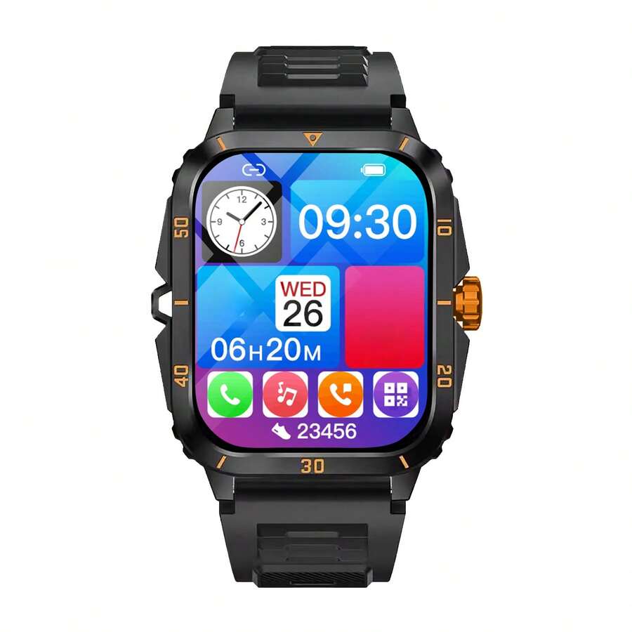 SIMSONLAB SIMSONLAB 2,01-inch TFT groot scherm dames sport smartwatch ...