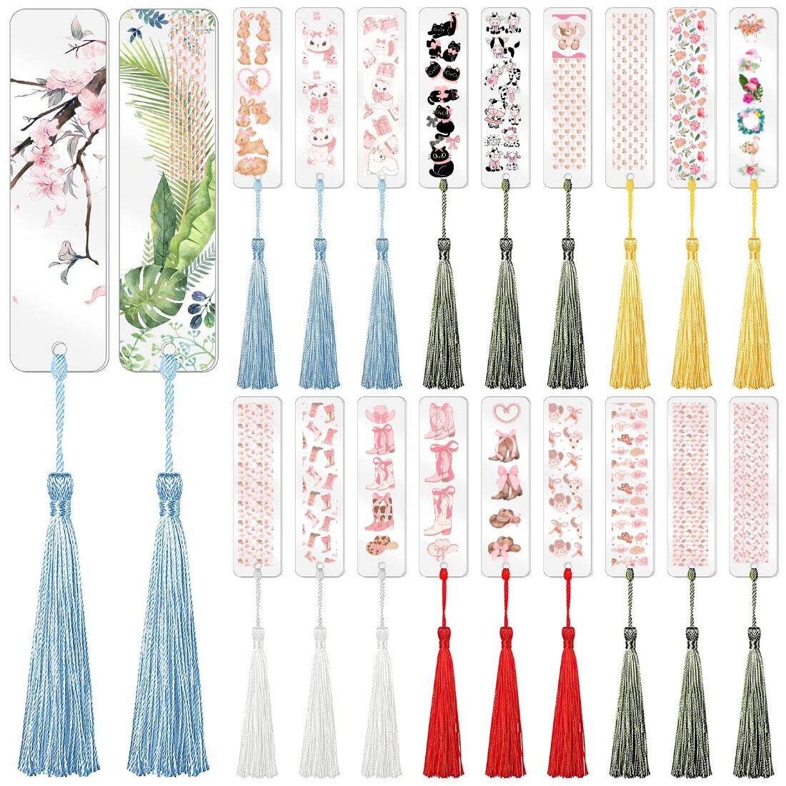 20 Pcs Per Set UV DTF Transfer Sticker - 5.15X1.12 Inch-Waterproof ...