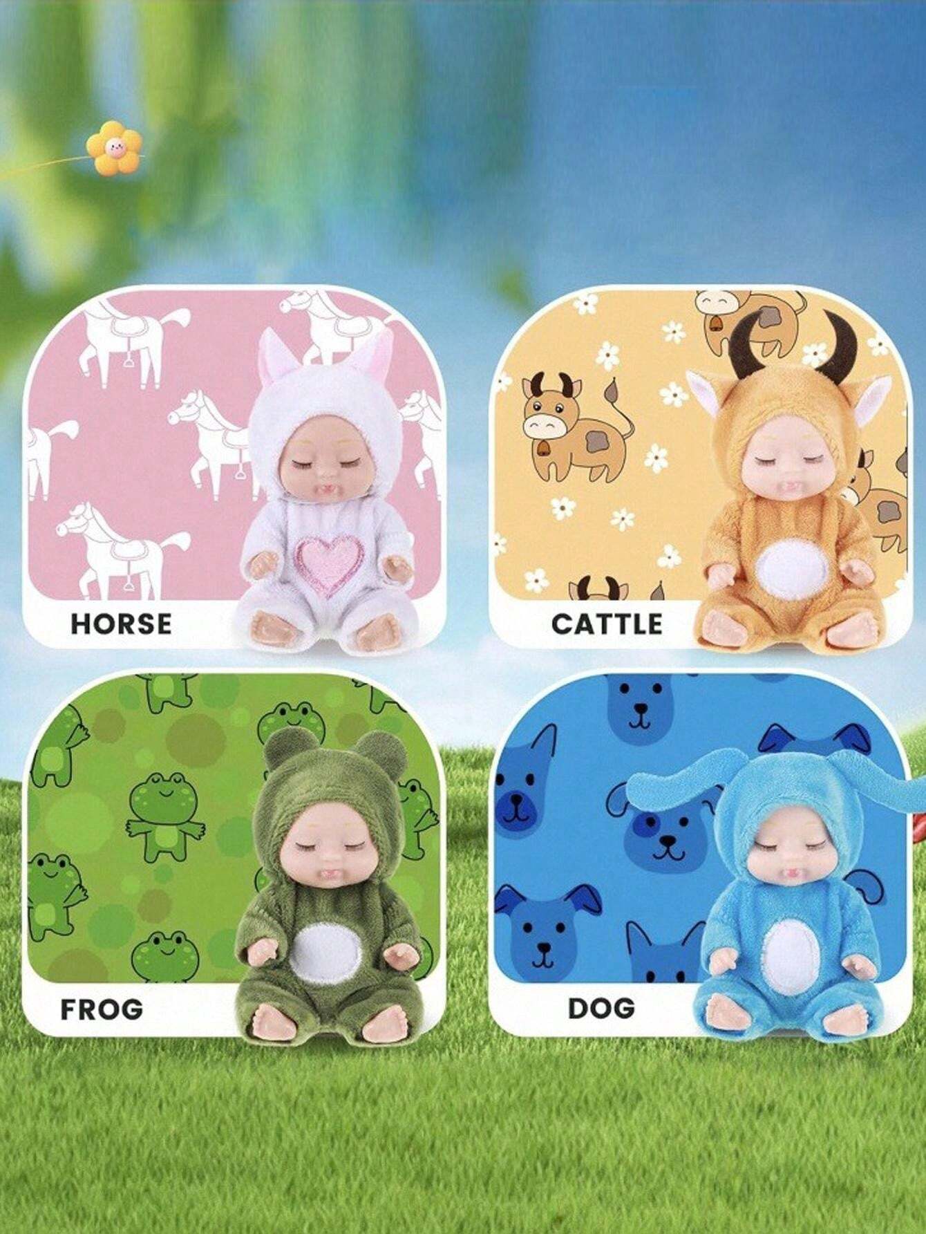 Realistic Sleep Doll Doll, Mini Changeable Clothes Doll | SHEIN South ...