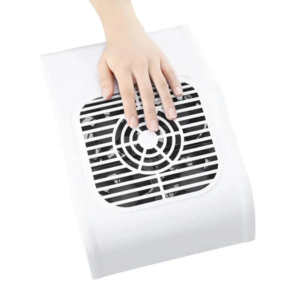 80W High Power Electric Nail Dust Collector With 858-12 Variable Speed ...