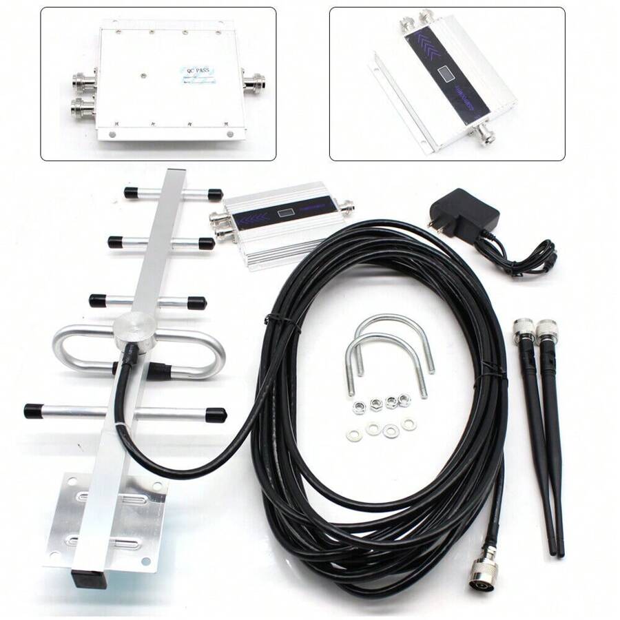 GSM 900MHz Mobile Cell Phone Signal Booster Amplifier Repeater Antenna ...